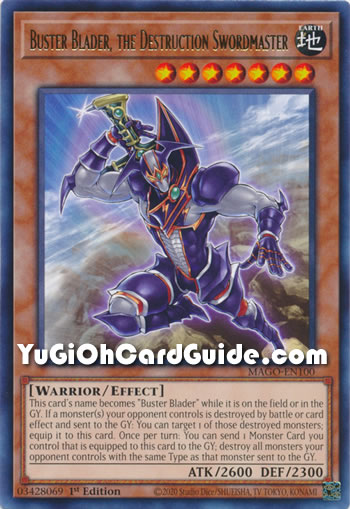 Yu-Gi-Oh! Buster Blader, the Destruction Swordmaster