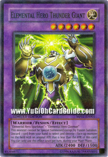 Yu-Gi-Oh! Elemental HERO Thunder Giant