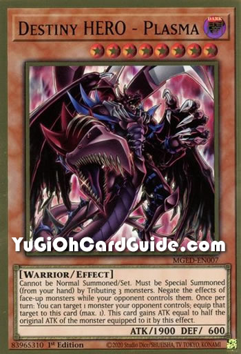 Yu-Gi-Oh! Destiny HERO - Plasma