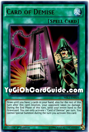 Yu-Gi-Oh! Card of Demise