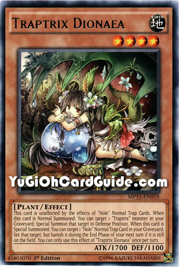 Yu-Gi-Oh! Traptrix Dionaea
