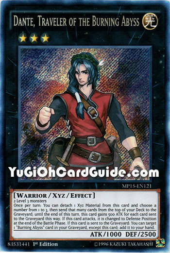 Yu-Gi-Oh! Dante, Traveler of the Burning Abyss