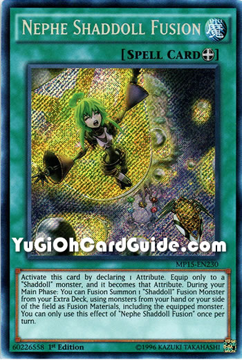 Yu-Gi-Oh! Nephe Shaddoll Fusion