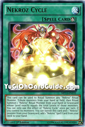 Yu-Gi-Oh! Nekroz Cycle