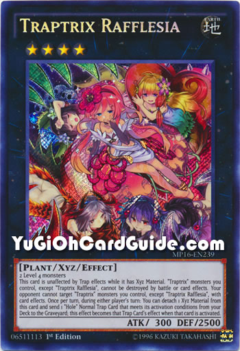 Yu-Gi-Oh! Traptrix Rafflesia