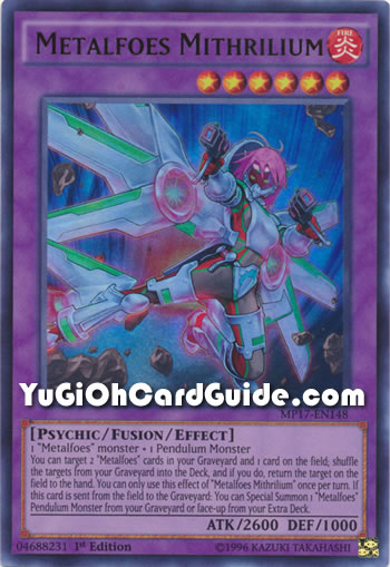 Yu-Gi-Oh! Metalfoes Mithrilium