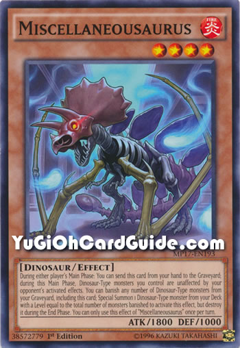 Yu-Gi-Oh! Miscellaneousaurus