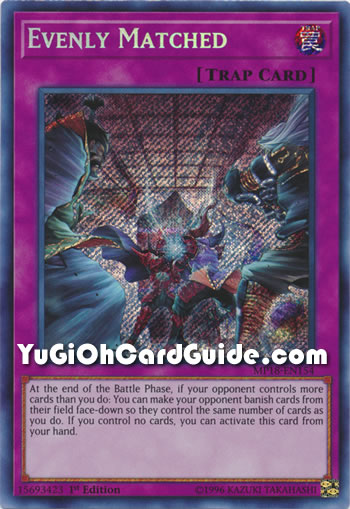 Yu-Gi-Oh! Evenly Matched