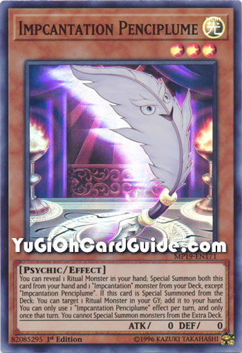 Yu-Gi-Oh! Impcantation Penciplume