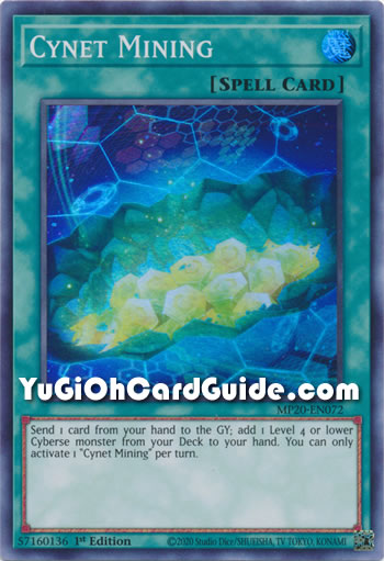 Yu-Gi-Oh! Cynet Mining