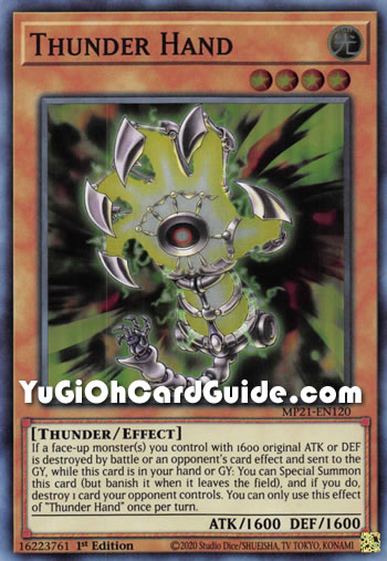 Yu-Gi-Oh! Thunder Hand