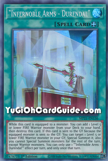 Yu-Gi-Oh! "Infernoble Arms - Durendal"