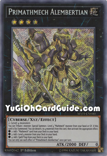 Yu-Gi-Oh! Primathmech Alembertian