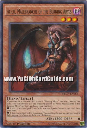 Yu-Gi-Oh! Alich, Malebranche of the Burning Abyss