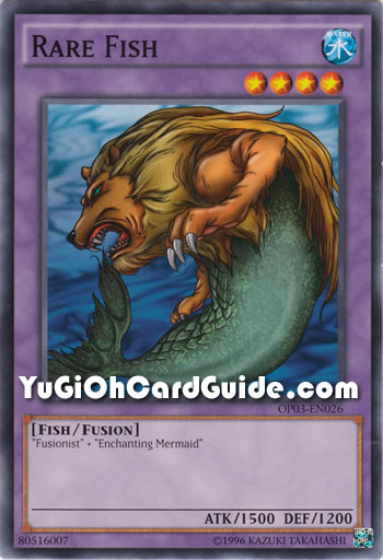 Yu-Gi-Oh! Rare Fish