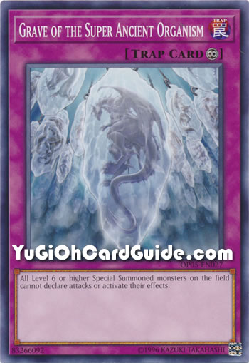 Yu-Gi-Oh! Grave of the Super Ancient Organism