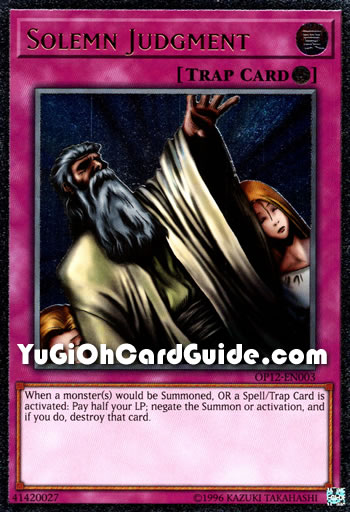 Yu-Gi-Oh! Solemn Judgment