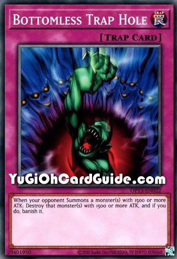 Yu-Gi-Oh! Bottomless Trap Hole