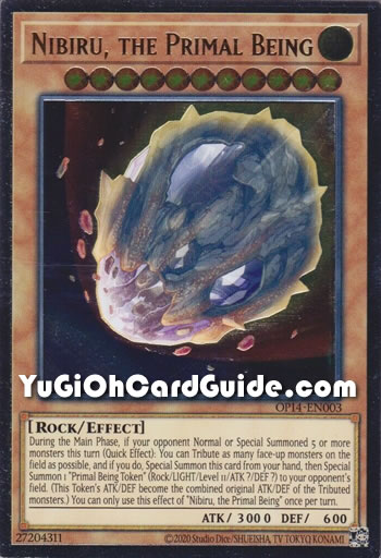 Yu-Gi-Oh! Nibiru, the Primal Being
