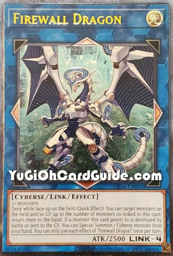 Yu-Gi-Oh! Firewall Dragon