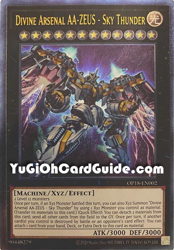 Yu-Gi-Oh! Divine Arsenal AA-ZEUS - Sky Thunder