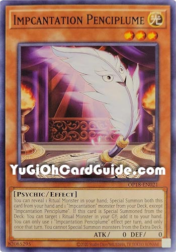 Yu-Gi-Oh! Impcantation Penciplume