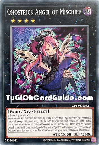 Yu-Gi-Oh! Ghostrick Angel of Mischief