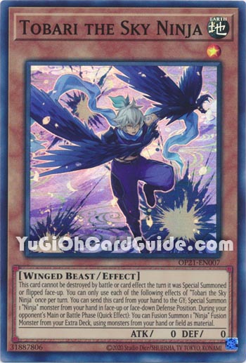 Yu-Gi-Oh! Tobari the Sky Ninja
