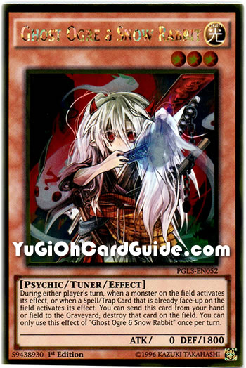 Yu-Gi-Oh! Ghost Ogre & Snow Rabbit