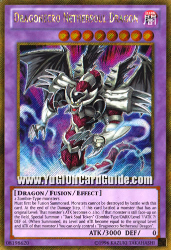 Yu-Gi-Oh! Dragonecro Nethersoul Dragon