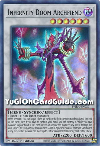 Yu-Gi-Oh! Infernity Doom Archfiend