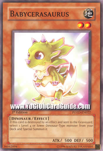Yu-Gi-Oh! Babycerasaurus