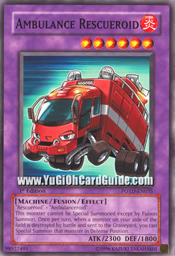 Yu-Gi-Oh! Ambulance Rescueroid