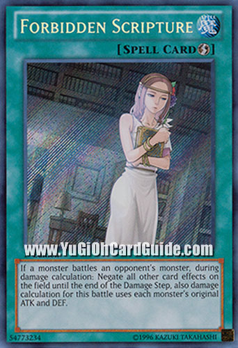 Yu-Gi-Oh! Forbidden Scripture