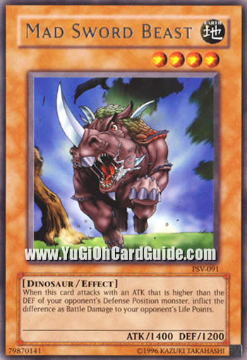 Yu-Gi-Oh! Mad Sword Beast
