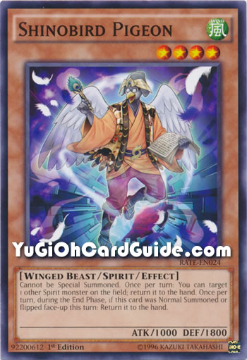 Yu-Gi-Oh! Shinobird Pigeon