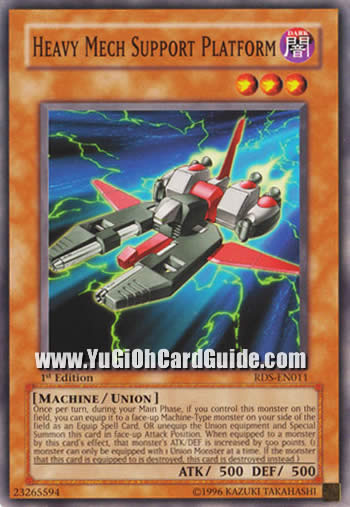 Yu-Gi-Oh! Heavy Mech Support Platform