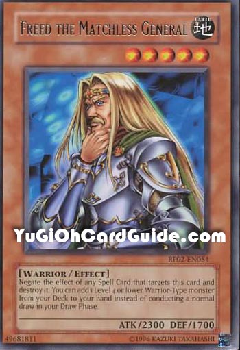 Yu-Gi-Oh! Freed the Matchless General