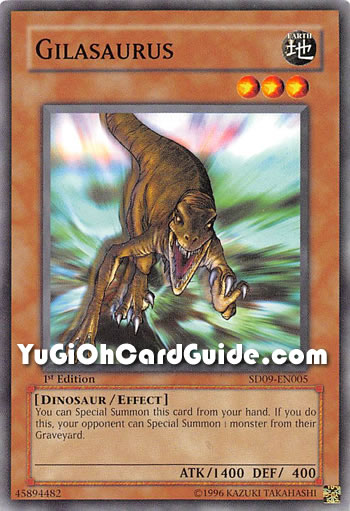 Yu-Gi-Oh! Gilasaurus