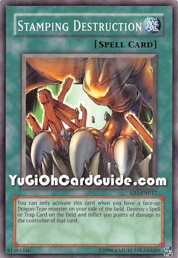 Yu-Gi-Oh! Stamping Destruction