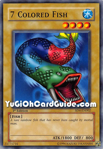 Yu-Gi-Oh! 7 Colored Fish