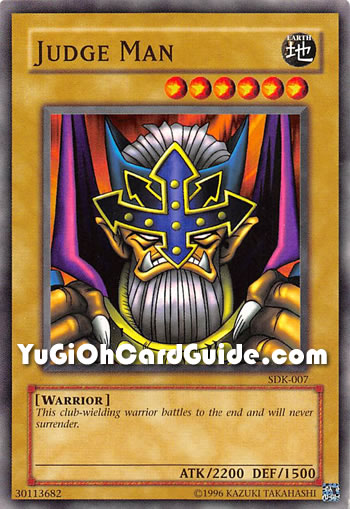 Yu Gi Oh Judge Man