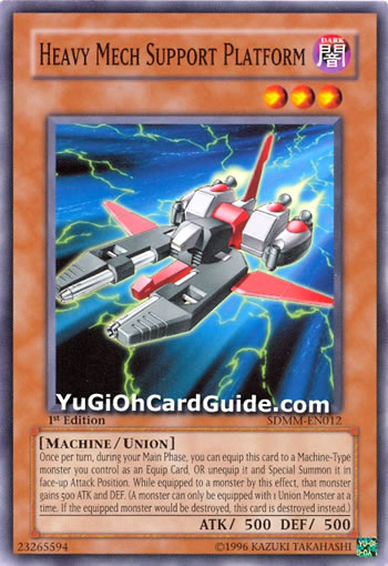 Yu-Gi-Oh! Heavy Mech Support Platform