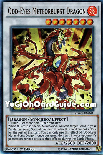 Yu-Gi-Oh! Odd-Eyes Meteorburst Dragon