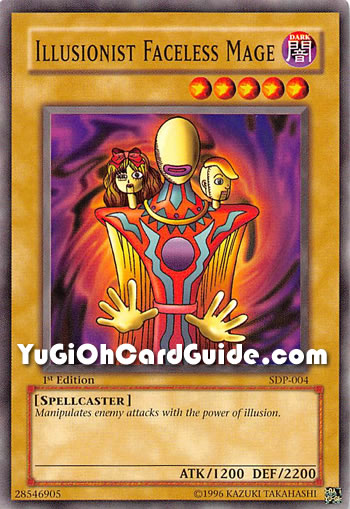 Yu-Gi-Oh! Illusionist Faceless Mage