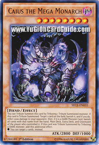 Yu-Gi-Oh! Caius the Mega Monarch
