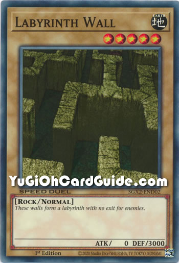 Yu-Gi-Oh! Labyrinth Wall