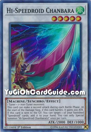 Yu-Gi-Oh! Hi-Speedroid Chanbara