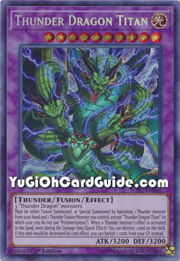 Yu-Gi-Oh! Thunder Dragon Titan
