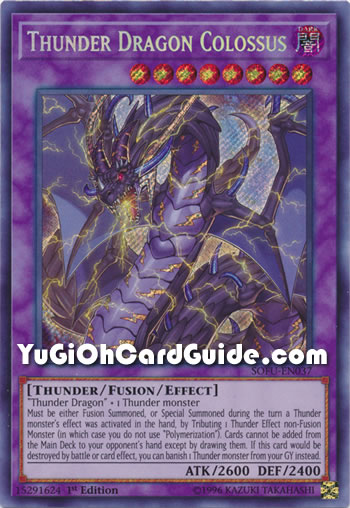 Yu-Gi-Oh! Thunder Dragon Colossus